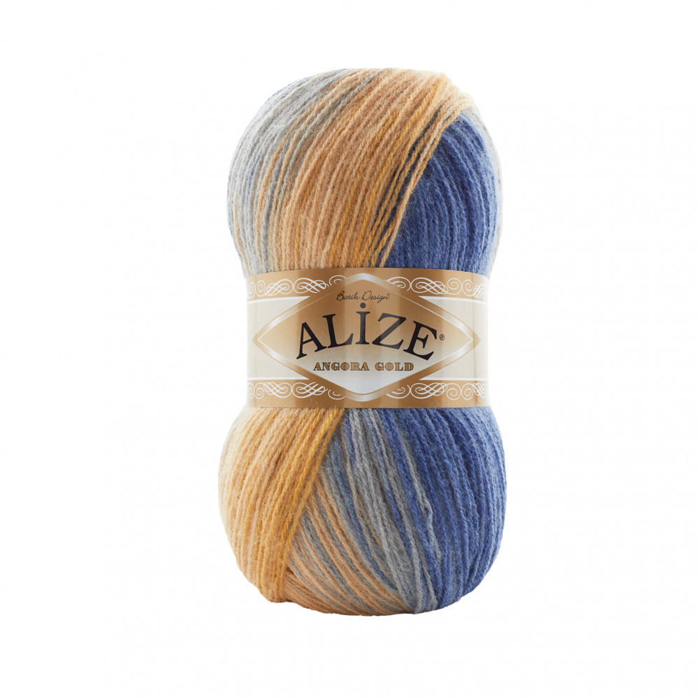 Farbe 1602 - Alize Angora Gold Batik 100g – Wolle1000.de – Türkische ...